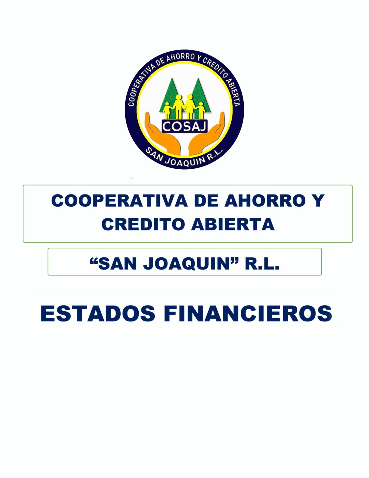 Estados Financieros - Cooperativa COSAJ